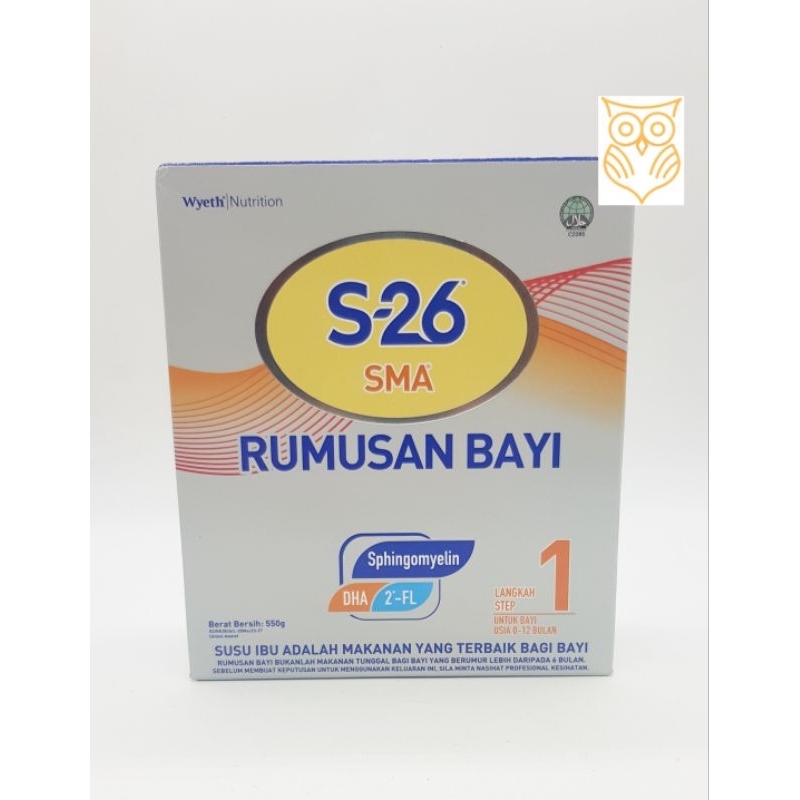 Wyeth S26 SMA Step 1 (0 - 12 months) 550gm | Shopee Malaysia