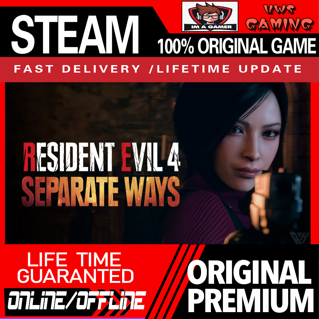Resident Evil 4 (Separate Ways) Deluxe Edition Steam FULL DLC | PC Original Game Account [Fast ...