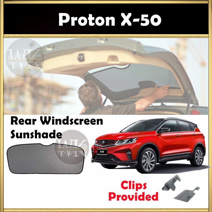 Proton X50 X-50 Rear windscreen sunshade sun shade 1pcs | Shopee Malaysia
