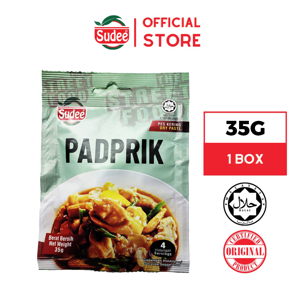 SUDEE Padprik Dry Paste [35g] | Shopee Malaysia