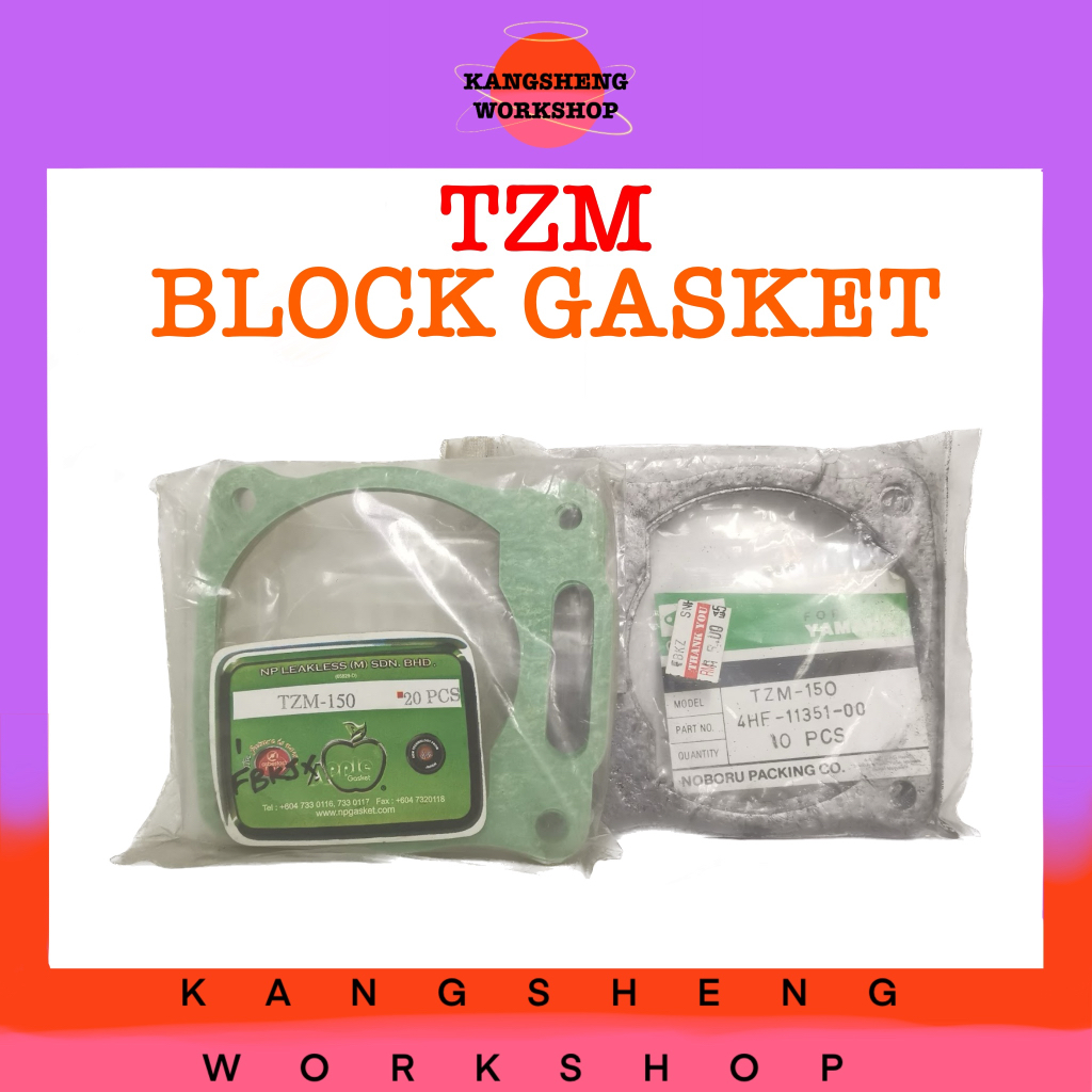 YAMAHA TZM (BLOCK GASKET) | Shopee Malaysia