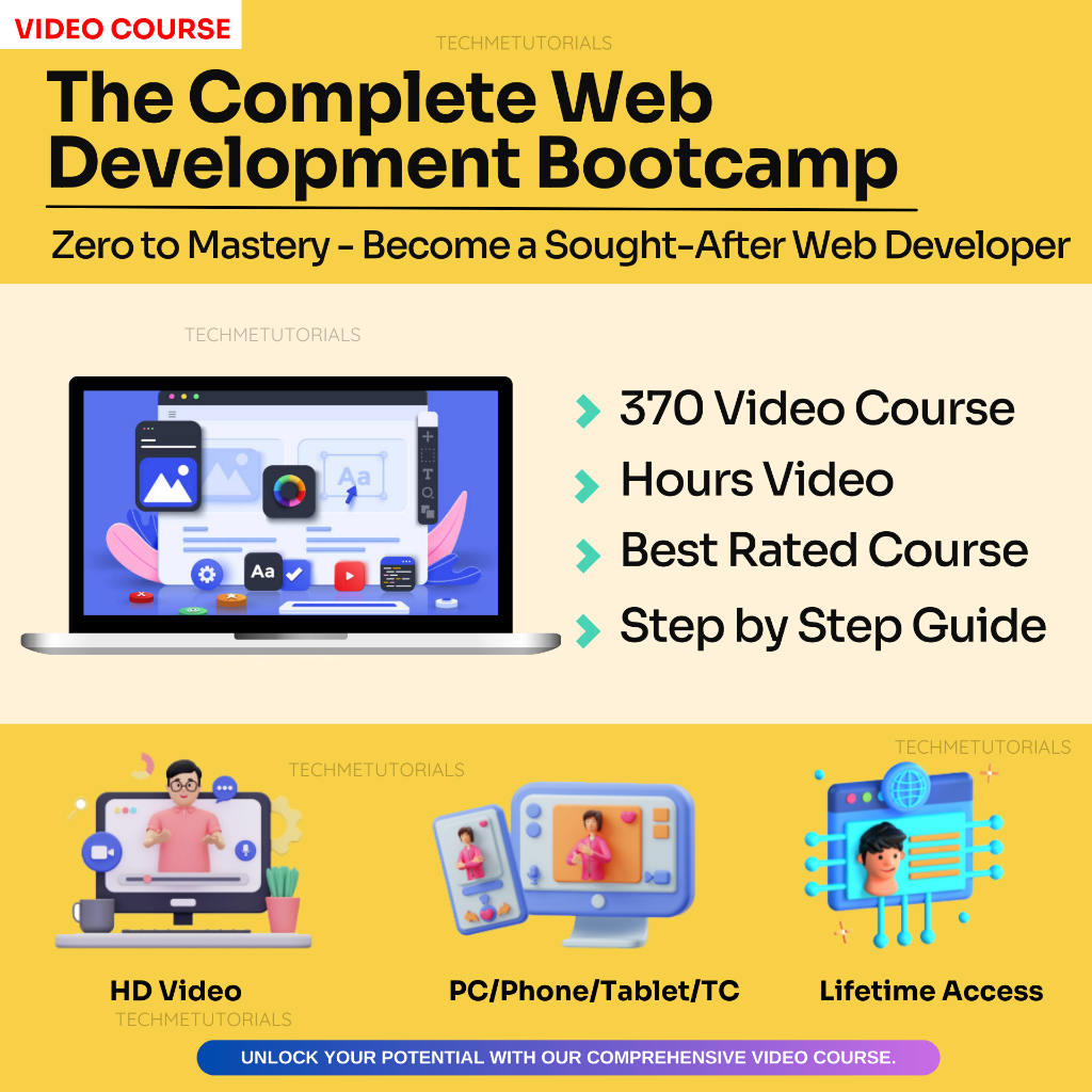 The Complete Web Developer in 2023 - Zero to Mastery - Become a Sought ...