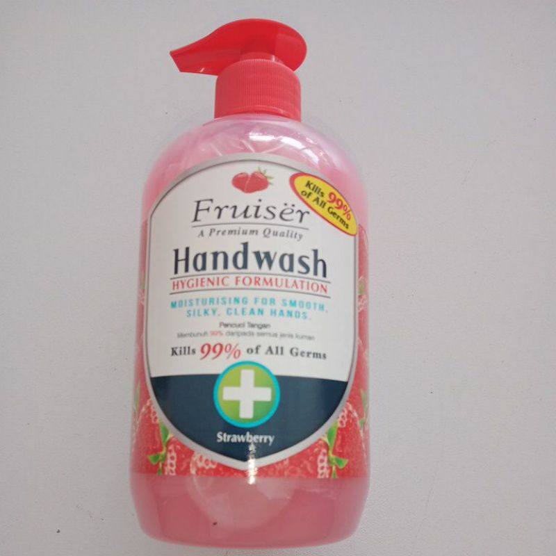 FRUISER HAND WASH STRAWBERRY 500 ML | Shopee Malaysia
