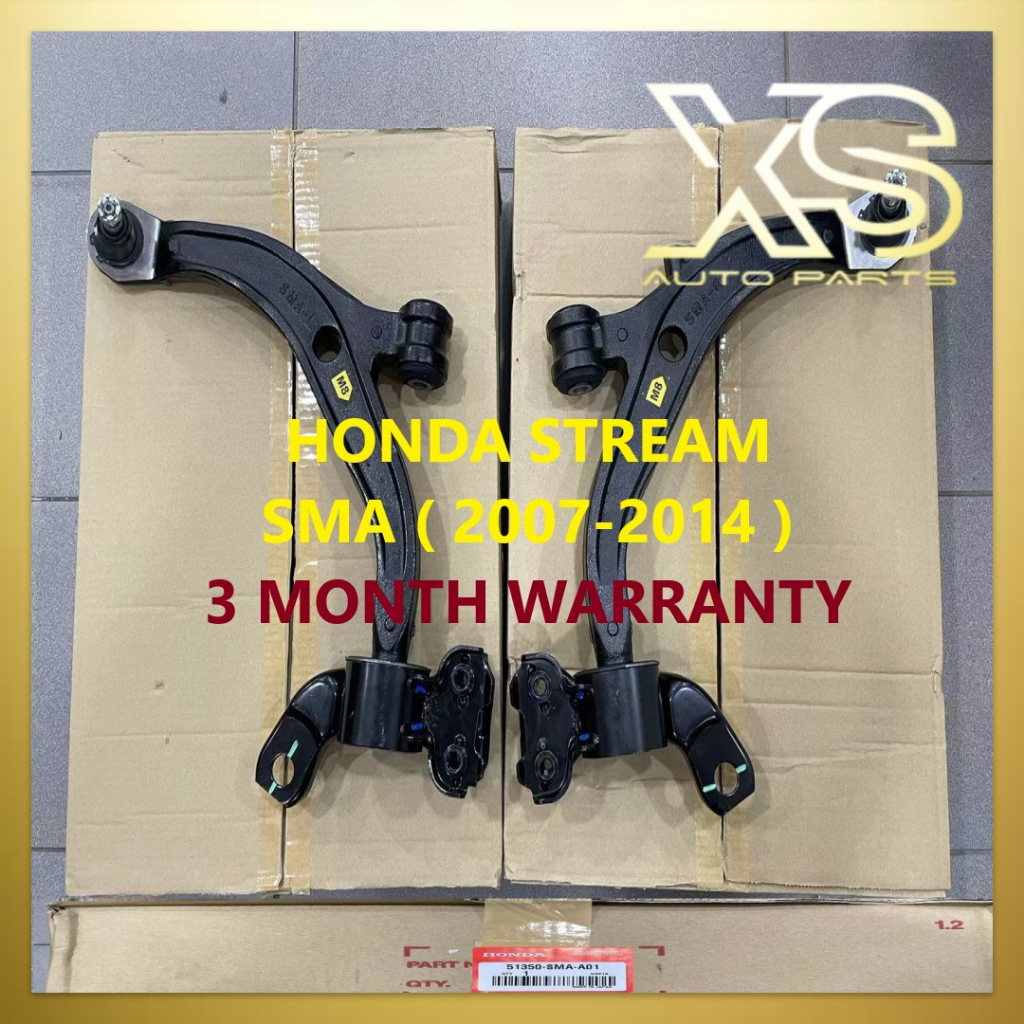 100% ORIGINAL HONDA LOWER ARM HONDA STREAM RN6 RN7 RN8 SMA 2007-2014 ...