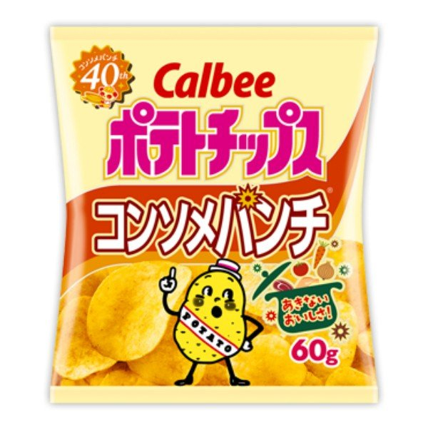 Calbee Vege Potato Chips / Vegetaberu / Calbee Sapporo Tsubutsubu BBQ ...