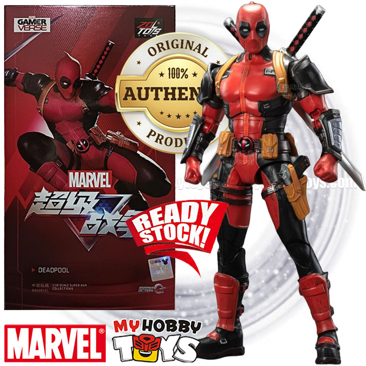 Zhong Dong Marvel Gamer Verse Superheroes Action Figures - Deadpool Super War Collections 18cm ...