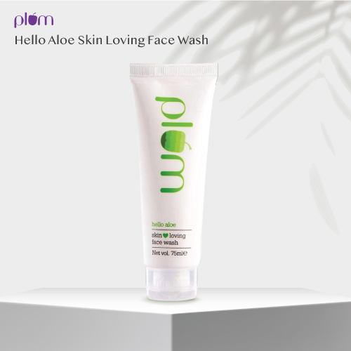 PLUM Hello Aloe Skin Loving Face Wash 75g | Shopee Malaysia