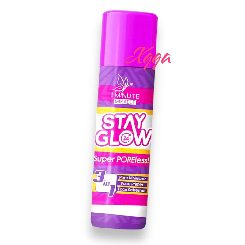 STAY GLOW instant glow by 1 minute miracle glowing stayglow setting ...