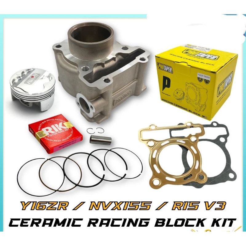 PROTAPER Y16/NVX/ Nmax155 /Nvx155 /R15 BIG BODY RACING CERAMIC BLOCK ...