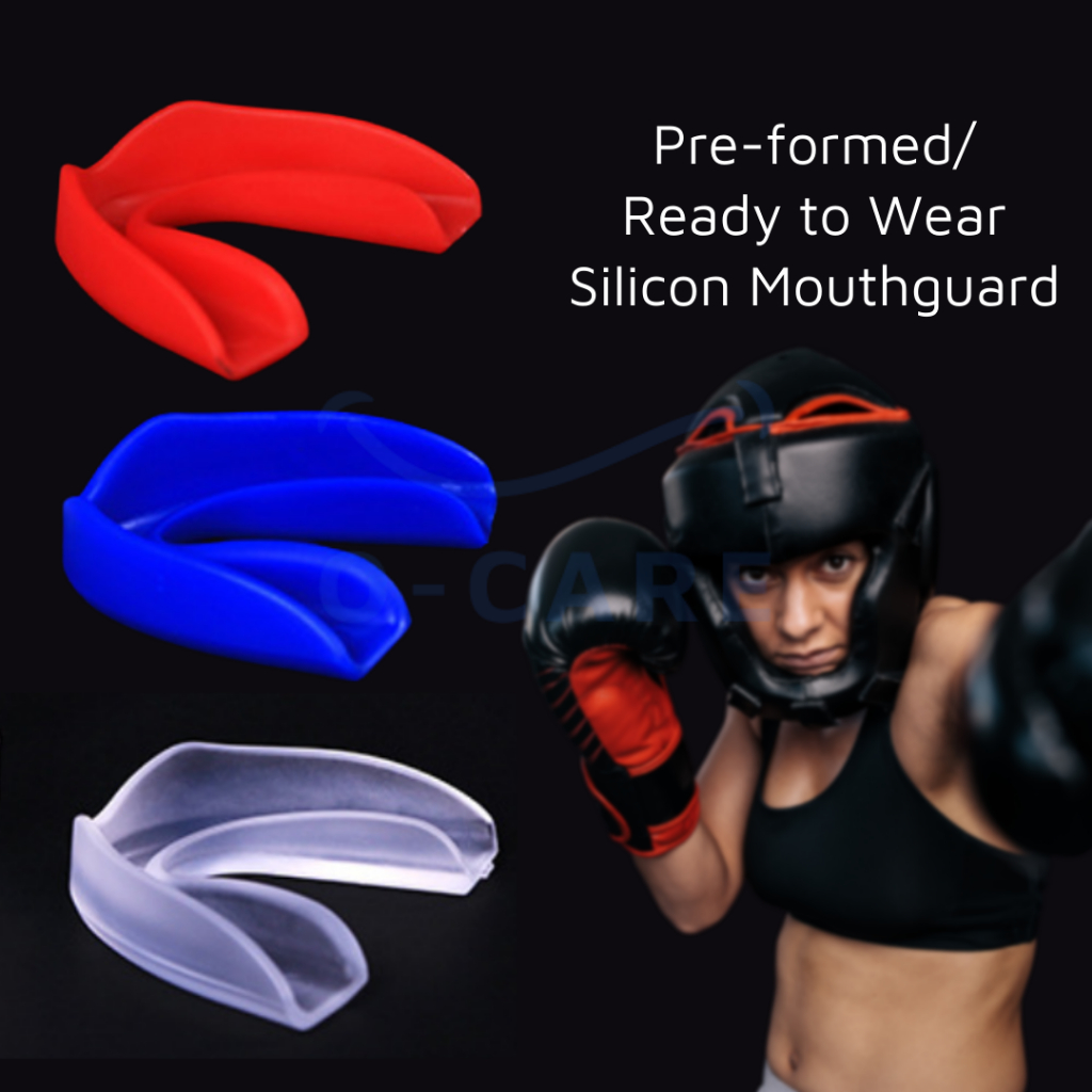 Mouthguard MouthGum Shield Pendakap gigi Pedakap sukan Basketball MMA ...