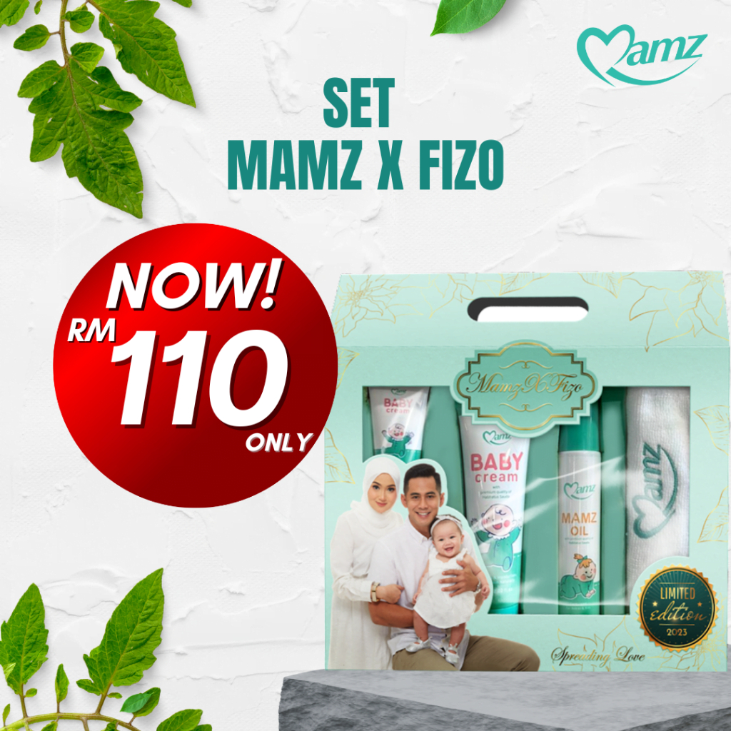 Original Free Gift Mamz Baby Oil Mamz Baby Cream / Mamz Momiz / Mamz ...