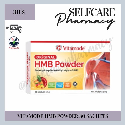 VITAMODE HMB POWDER 30 SACHETS X 5G (EXP: 25/10/2024) | Shopee Malaysia