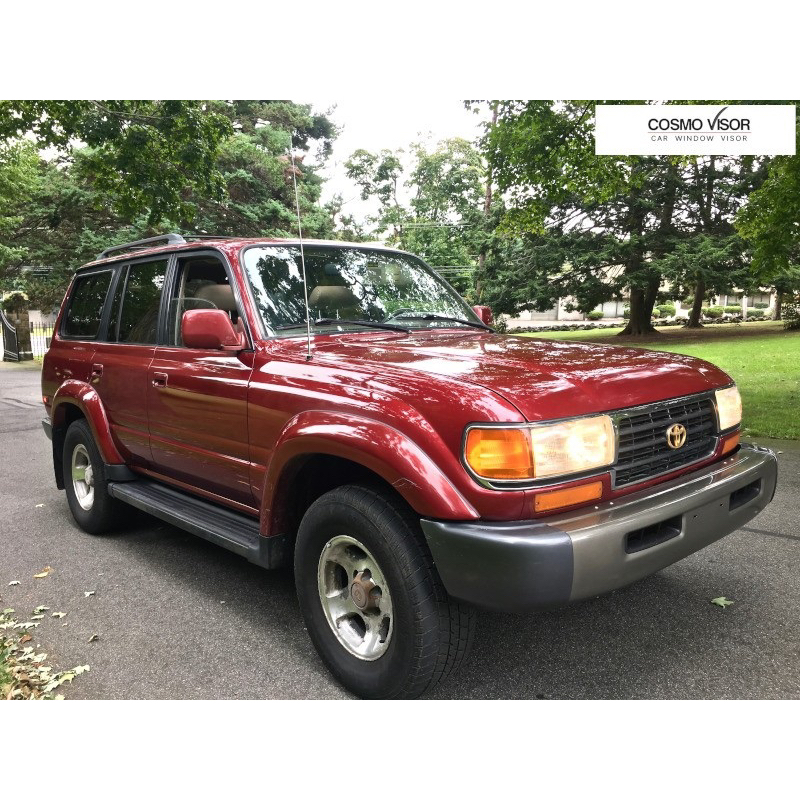 Toyota Land Cruiser FJ80 1990 91 92 93 94 95 96 97 Door Visor [5” Big ...