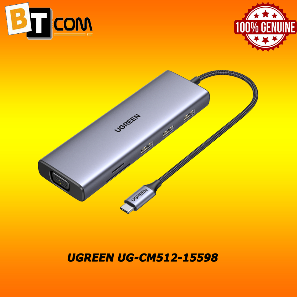 UGREEN USB-C MULTIFUNCTION USB HUB UG-CM498-15600 | Shopee Malaysia