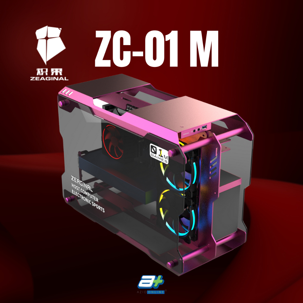ZEAGINAL ZC-01m Matx Casing | Shopee Malaysia