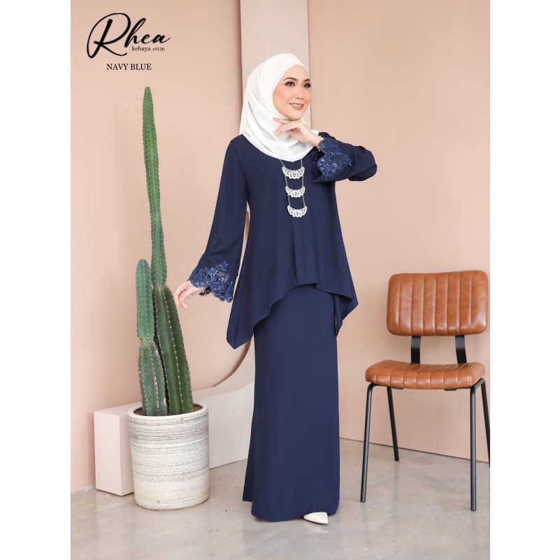 CHICCHOC l RHEA KEBAYA KURUNG MODEN 9106 BAJU RAYA READY STOCK | Shopee ...