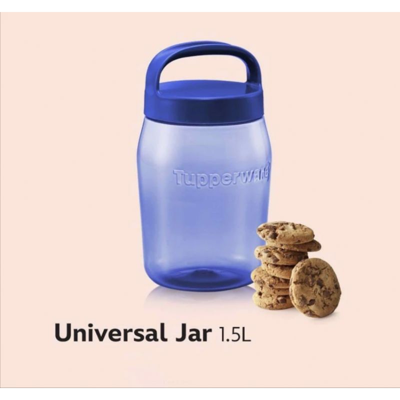 (New) Tupperware 1.5 Litre Universal Food Container Jar - Biscuit ...