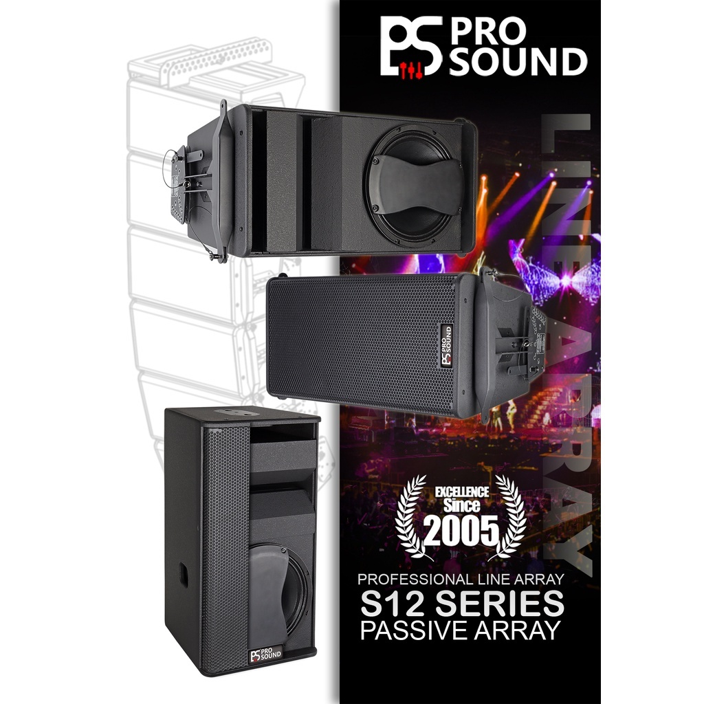 ( SEBIJI / Per Unit) PS Pro Sound S12 Professional Line Array Passive ...