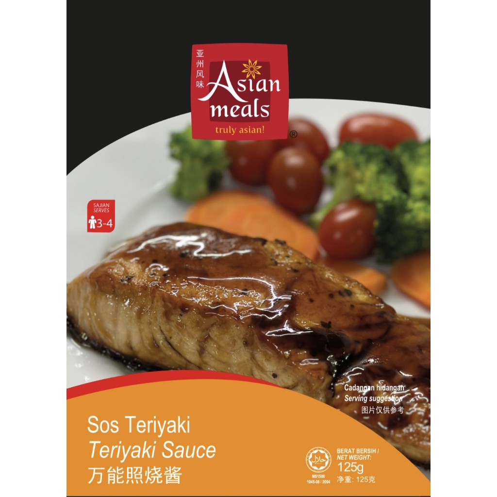 🔥NEW Launch🔥 AsianMeals® Teriyaki Sauce/Sos Teriyaki 125gm **HALAL ...