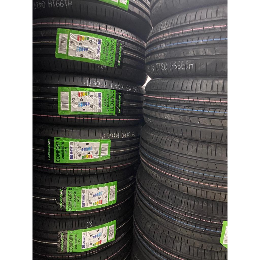 LANVIGATOR TAYAR 205/55/16 [COMFORT II] 91V (Y24) | Shopee Malaysia