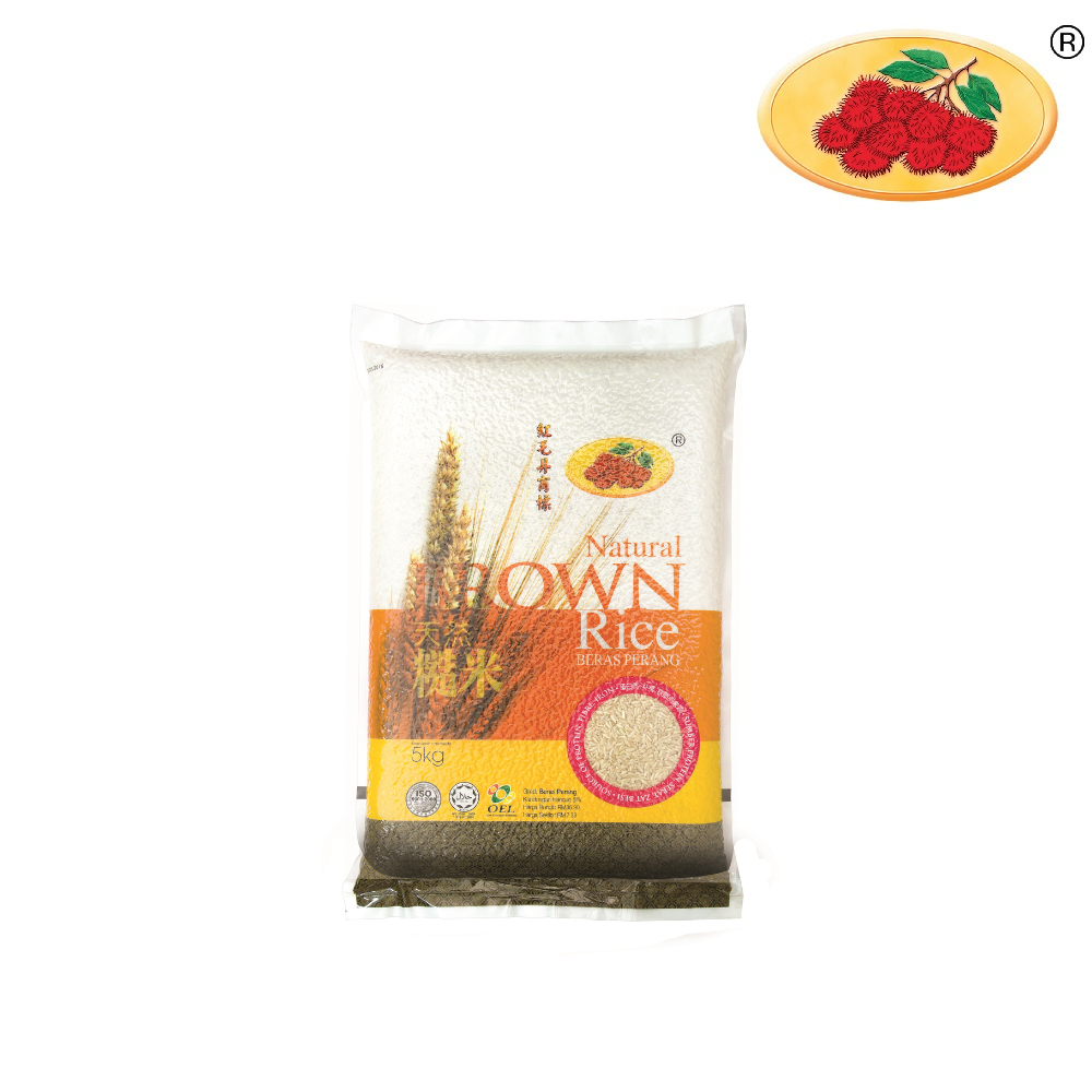 5kg Cap Rambutan Brown Rice | Shopee Malaysia
