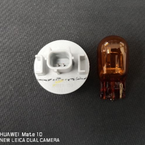 HONDA HEAD LAMP SIGNAL BULB & SOCKET (2 PINS) (T20) AMBER 159 / (12V 21W) 33302-T2A-003 / 33303 ...
