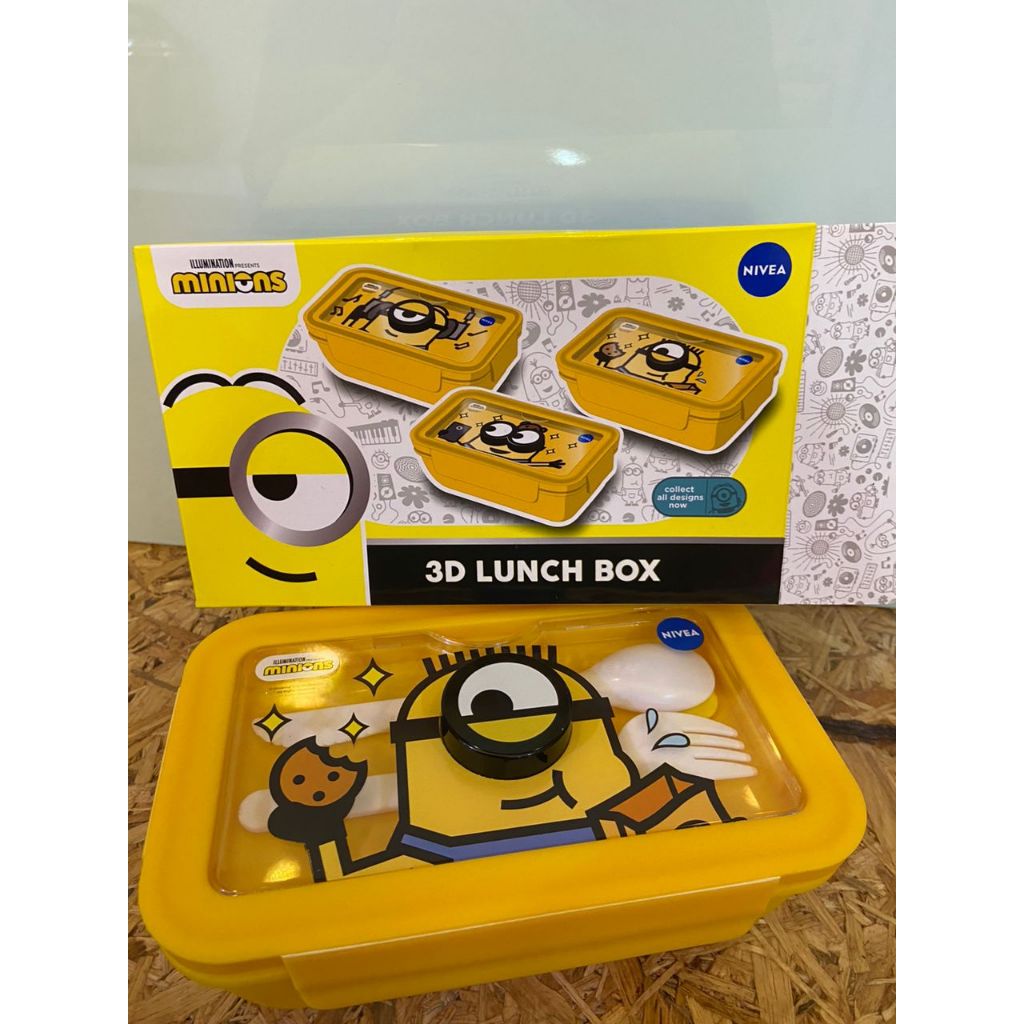 MINIONS 3D LUNCH BOX | Shopee Malaysia