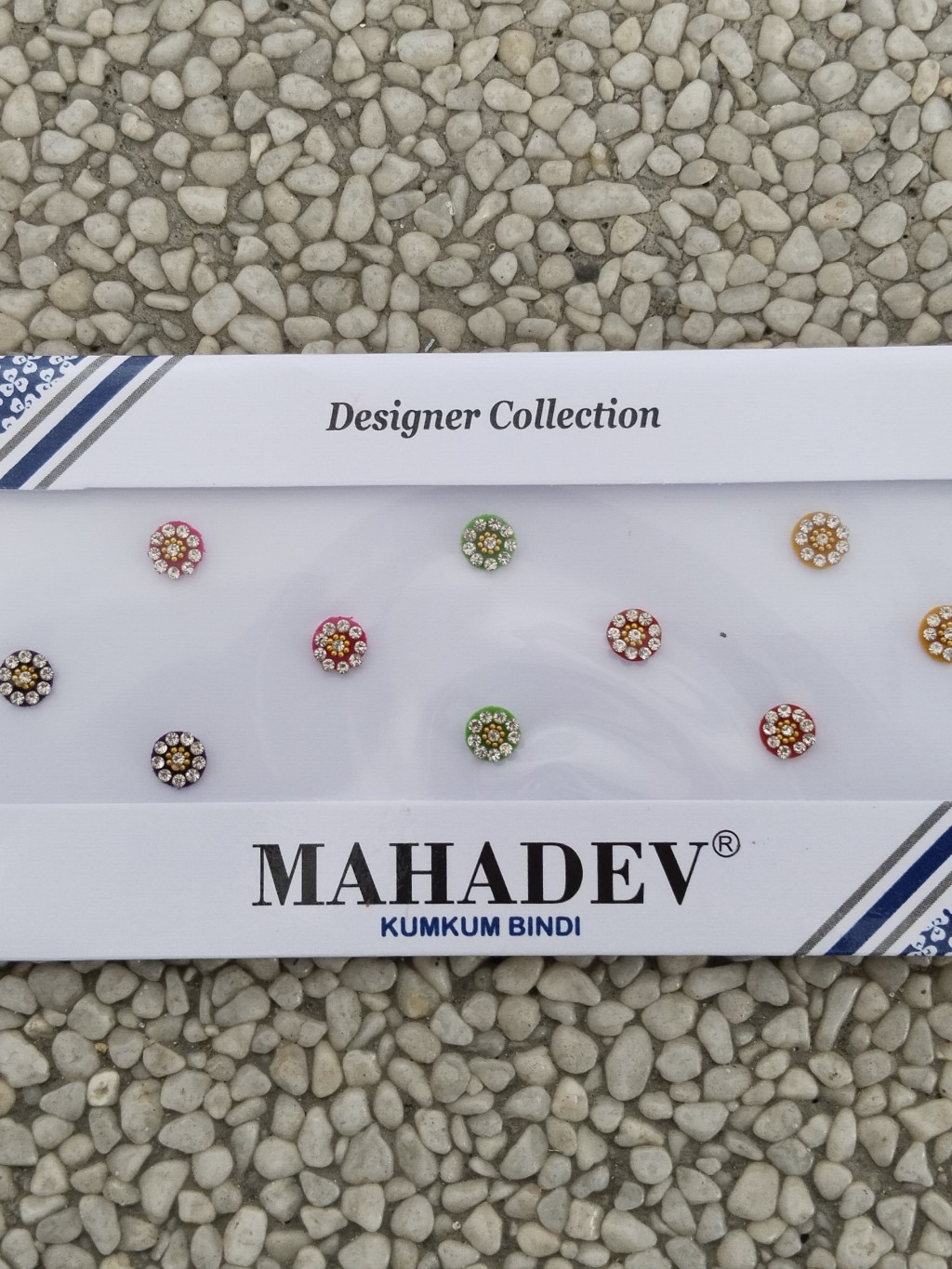 Fancy White Stone Design Indian Sticker Pottu Forehead Bindi Potu Wear ...