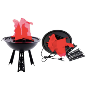 Premium Quality Halloween Decoration Brazier Lamp LED Artificial Fire ...