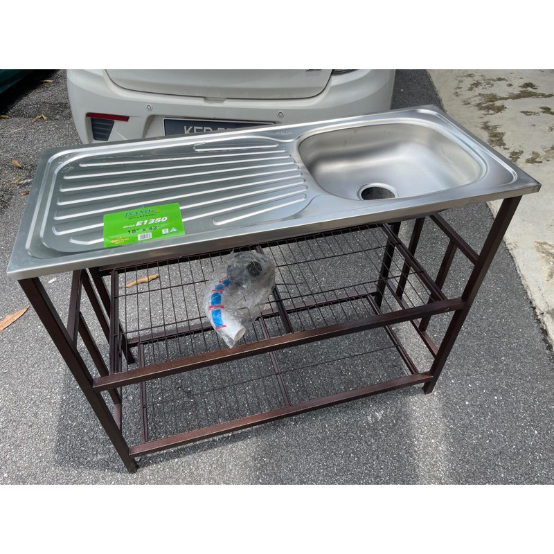 [Ready Stock ] Heavy duty sink / Sink With Sink Stand Complete Set ...