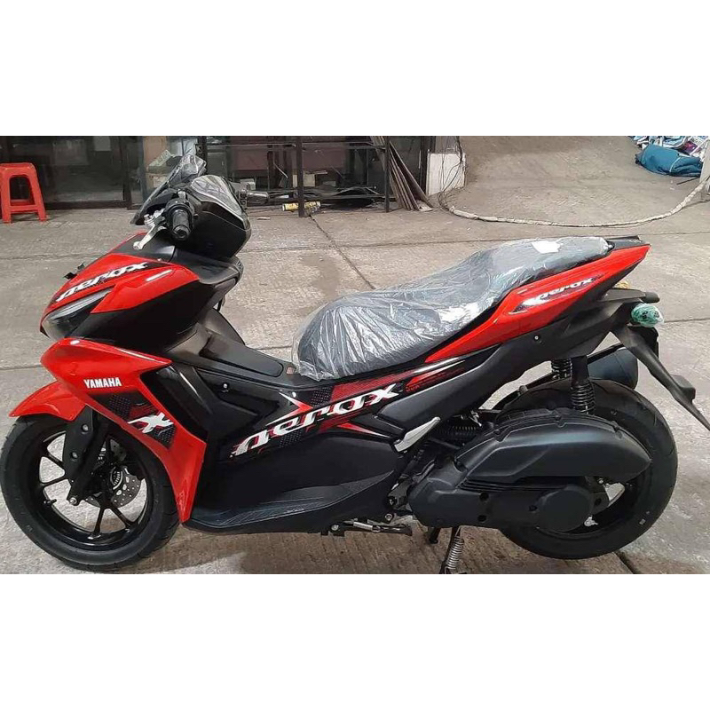 COVERSET AEROX NVX V2 MERAH 2023 | Shopee Malaysia