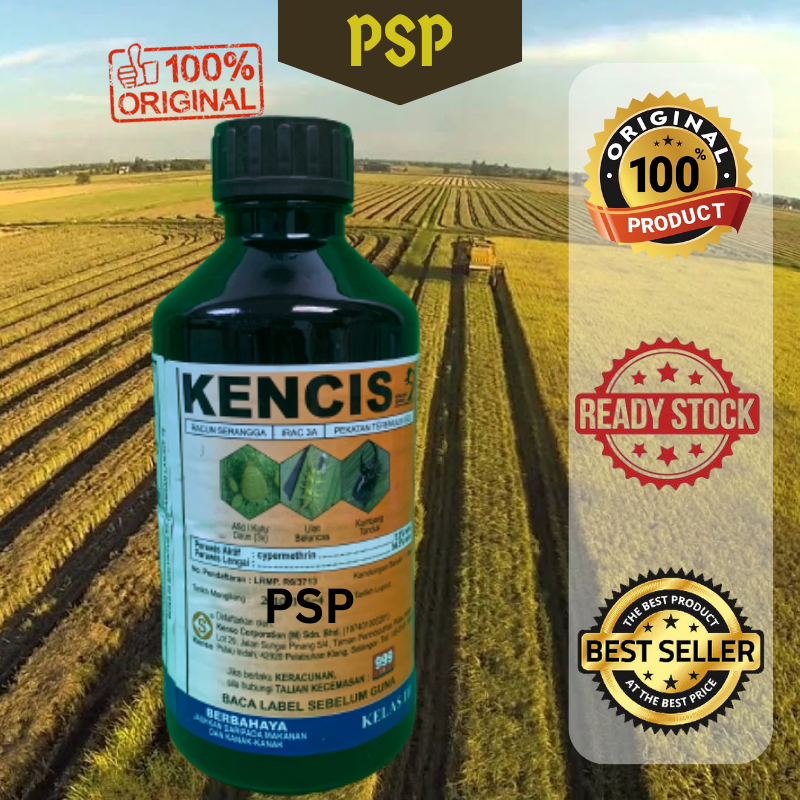 1L KENCIS KENSO (Sama Dengan Hextar CMC Cyper ) Cypermethrine Racun ...