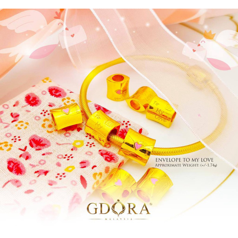 Niza Dora Gold Gdora Envelope to my Love | Shopee Malaysia