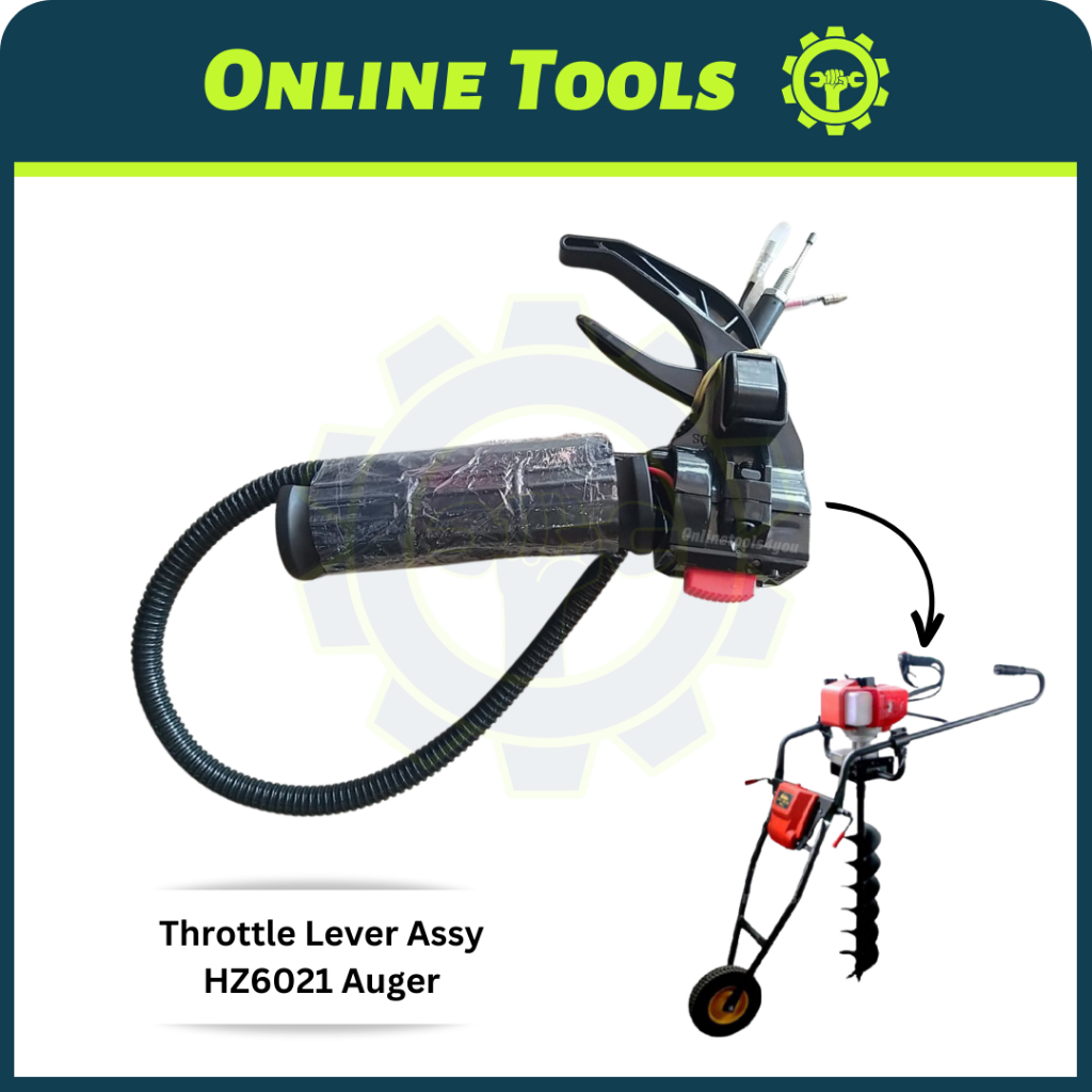 HARZ HZ6021 Earth Auger - Throttle Lever Assy (Original Spare Part ...