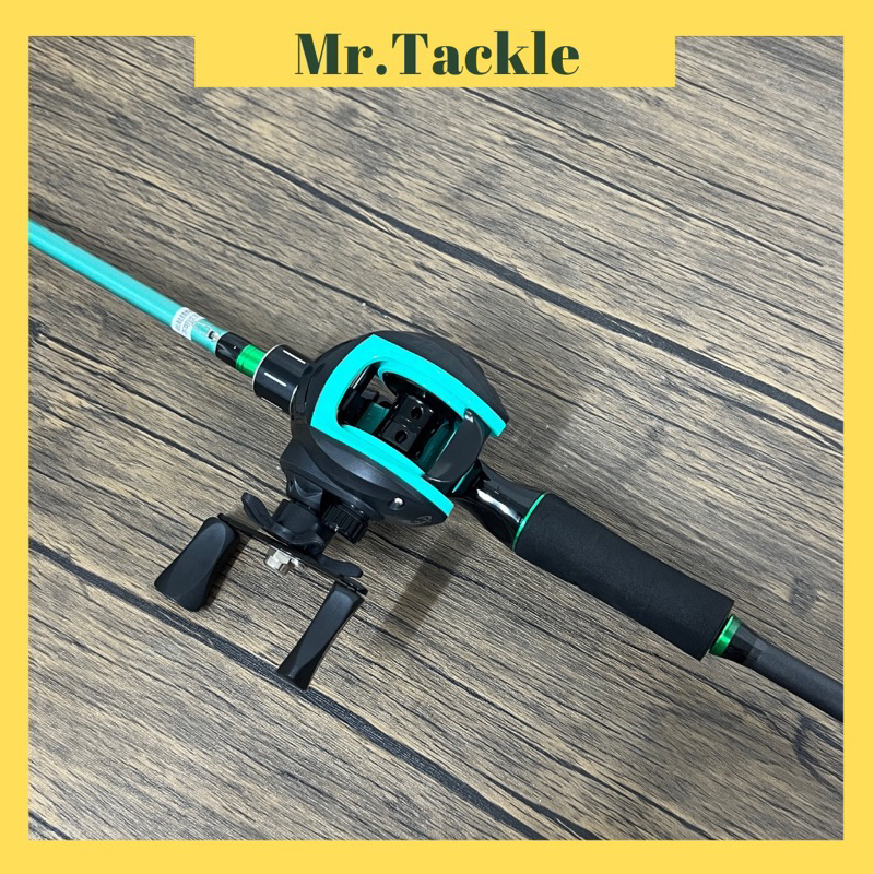 【MR.T】Mesin Joran Combo Set 1.8m BaitCasting Fishing Rod Joran Pancing ...