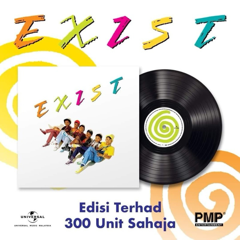EXIST VINYL RECORD LP (REMASTERED) | Shopee Malaysia