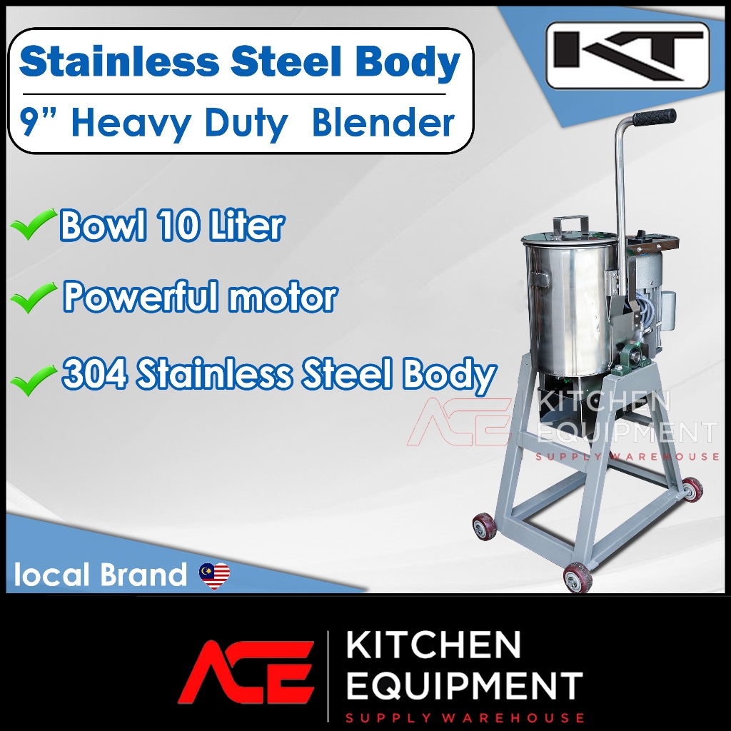 KT BL09 KETO 9"STAINLESS STEEL BLENDER INDUSTRIAL STAINLESS STEEL ...