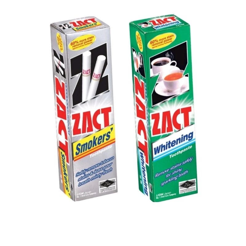 ZACT Toothpaste 150g Smokers | Whitening | Shopee Malaysia