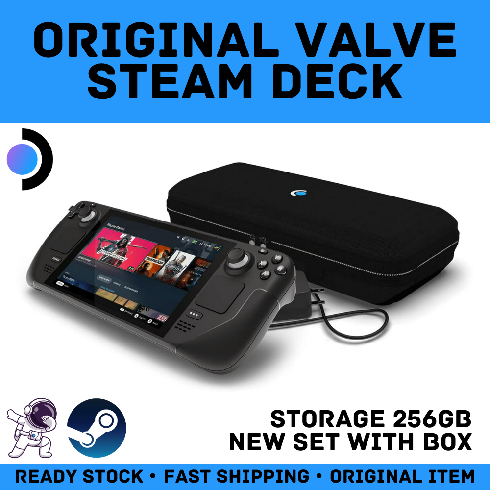 【WTS】ORIGINAL Valve Steam Deck Steamdeck Portable Gaming Console (256GB) | Shopee Malaysia