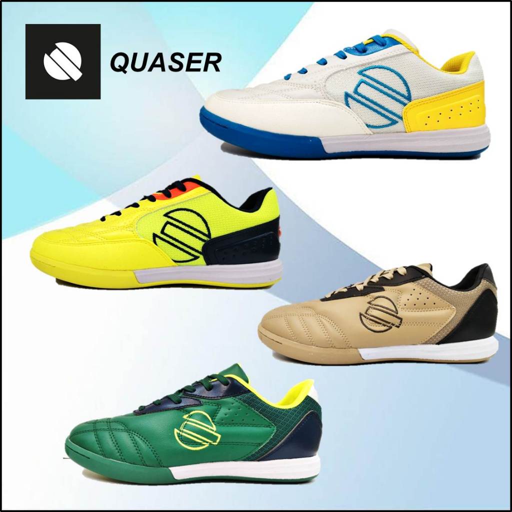 QUASER Futsal Shoes Kasut Futsal (100% Original) | Shopee Malaysia