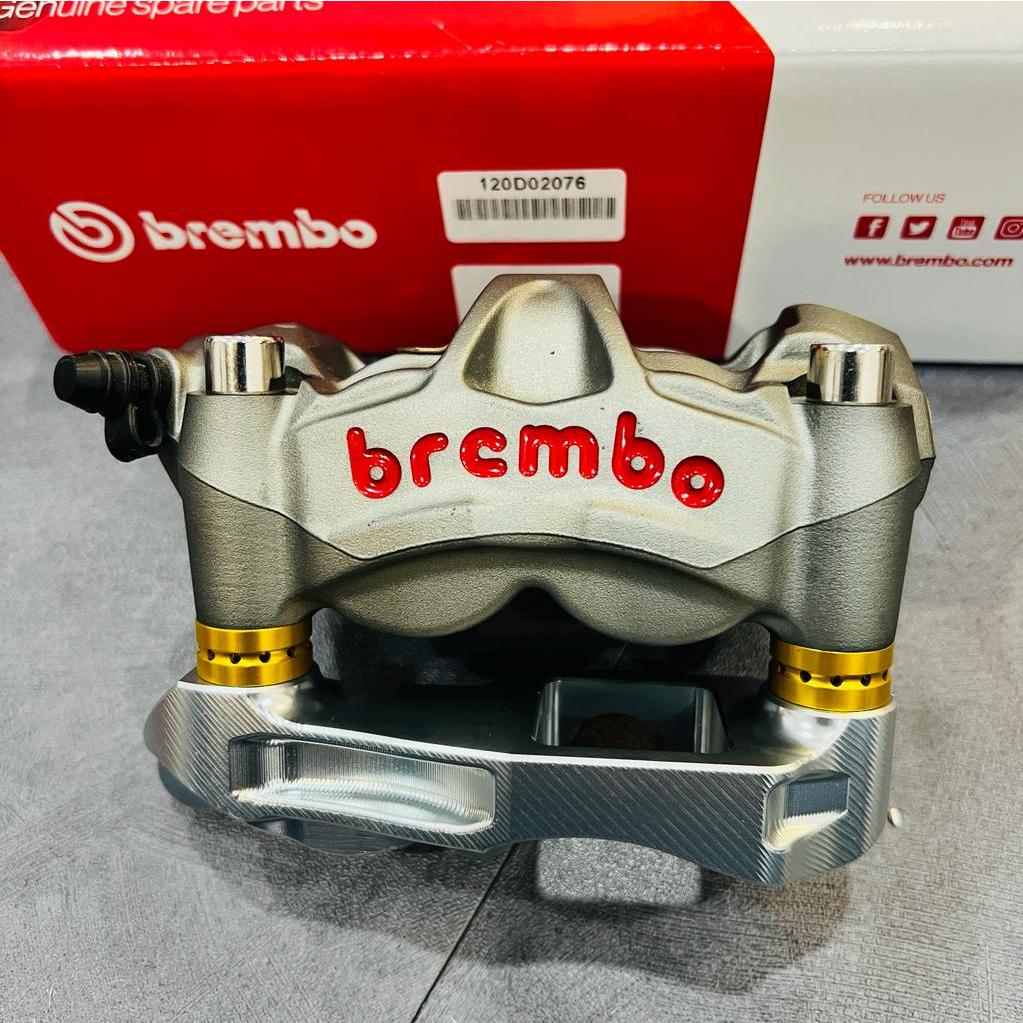 ORIGINAL BREMBO M5 M50 4 POT VESPA PRIMAVERA SPRINT 150 SIAP BRAKE ...