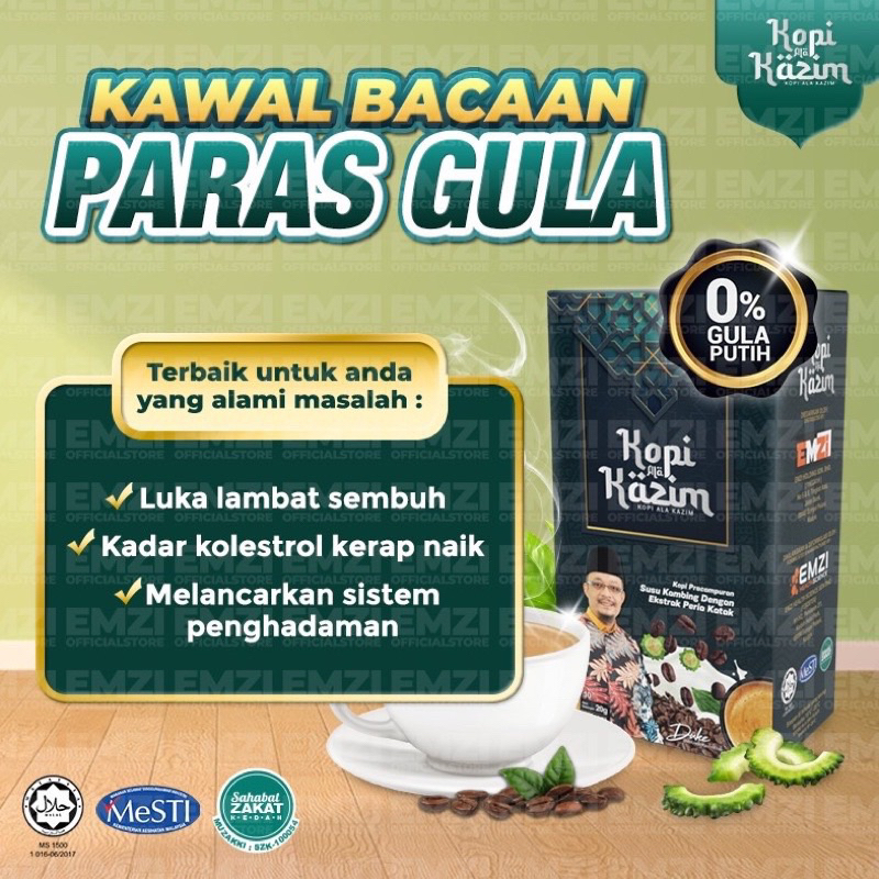 KOPI ALA KAZIM EMZI ORIGINAL HQ 10sch x 20gm | Shopee Malaysia