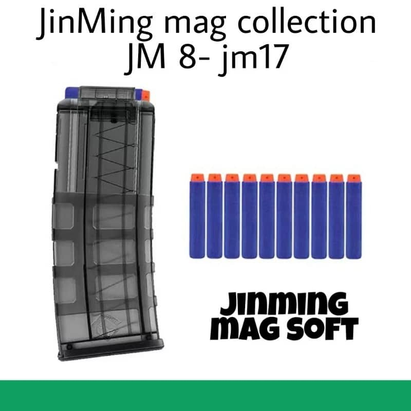 Toy jinming scar v2 jm mp5 mag jm gen 8-17 nerf soft ball bullet gel JM ...