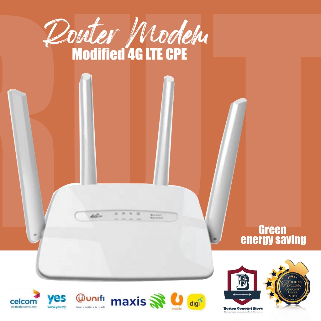 BOSTON Modified 4G LTE CPE Router Modem Unlocked Unlimited Hotspot Wifi ... BOSTON Modified 4G LTE CPE Router Modem Unlocked Unlimited Hotspot Wifi ...