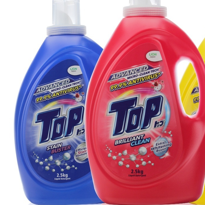 TOP Detergents Liqiud 2.5 kg | Shopee Malaysia
