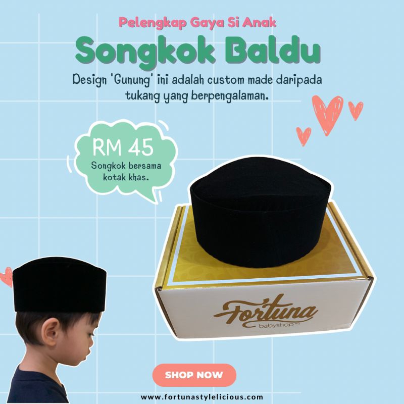 SONGKOK BABY SONGKOK BUDAK SONGKOK BALDU | Shopee Malaysia