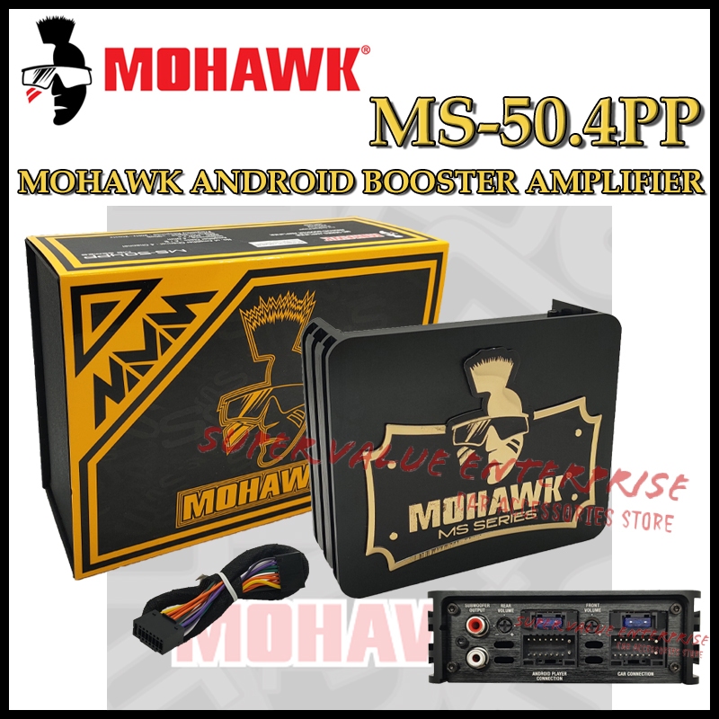 Mohawk Android Audio Processor MS-Series 4 Channel Plug&Play Amplifier ...