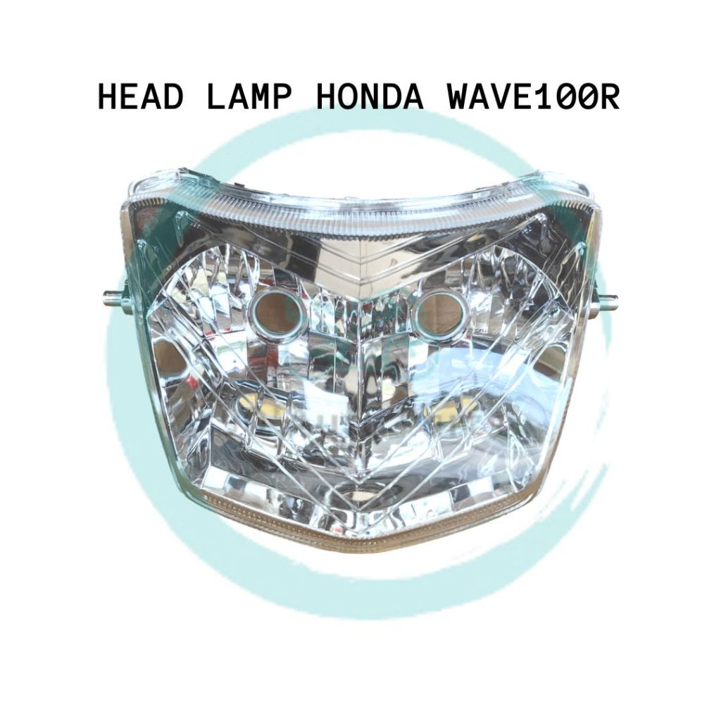 HEAD LAMP HONDA WAVE 100R WAVE100 R W100R HEADLAMP HEADLIGHT HEAD LIGHT ...