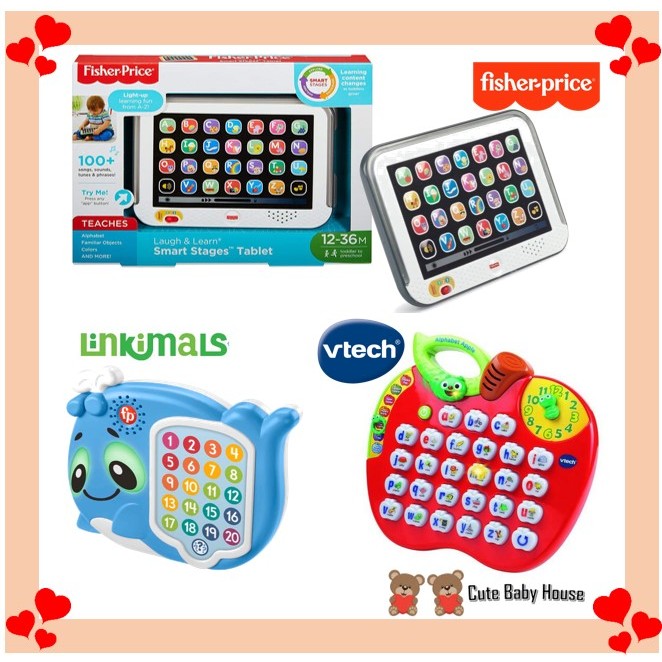 Fisher Price Laugh & Learn® Smart Stages Tablet (Grey) / Linkimals ...