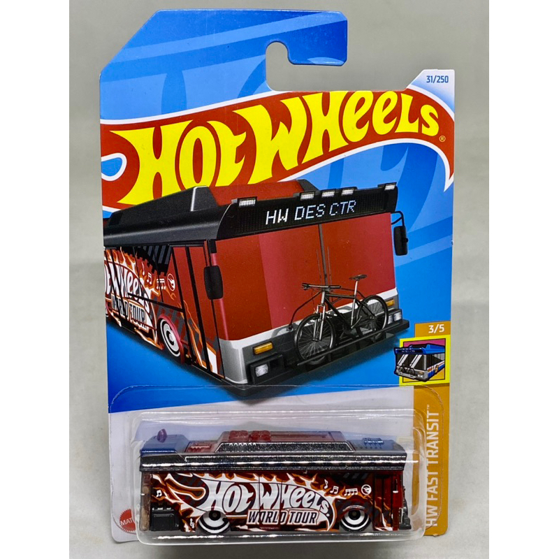 Hot Wheels AINT FARE Metallic Black RTH Treasure Hunt Transporter Bus ...